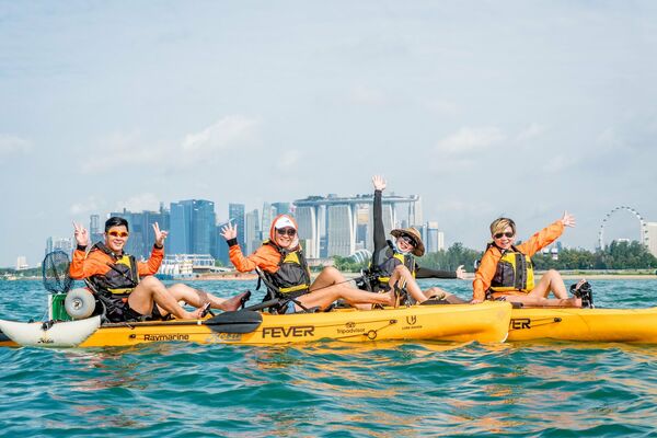 Seek Sophie | Kayak Fishing along Sentosa | Mid Pace