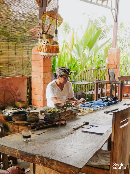 Craft Silver Jewelry with Balinese Artisans in Ubud | Seek Sophie