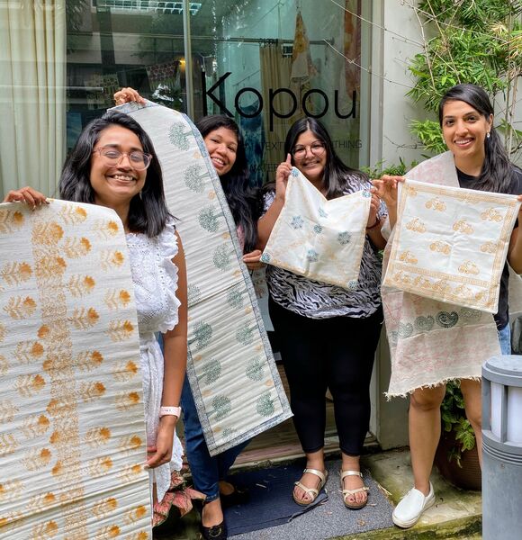 Cetak Hiasan Rumah Anda Sendiri Bersama Artis Tekstil | Seek Sophie